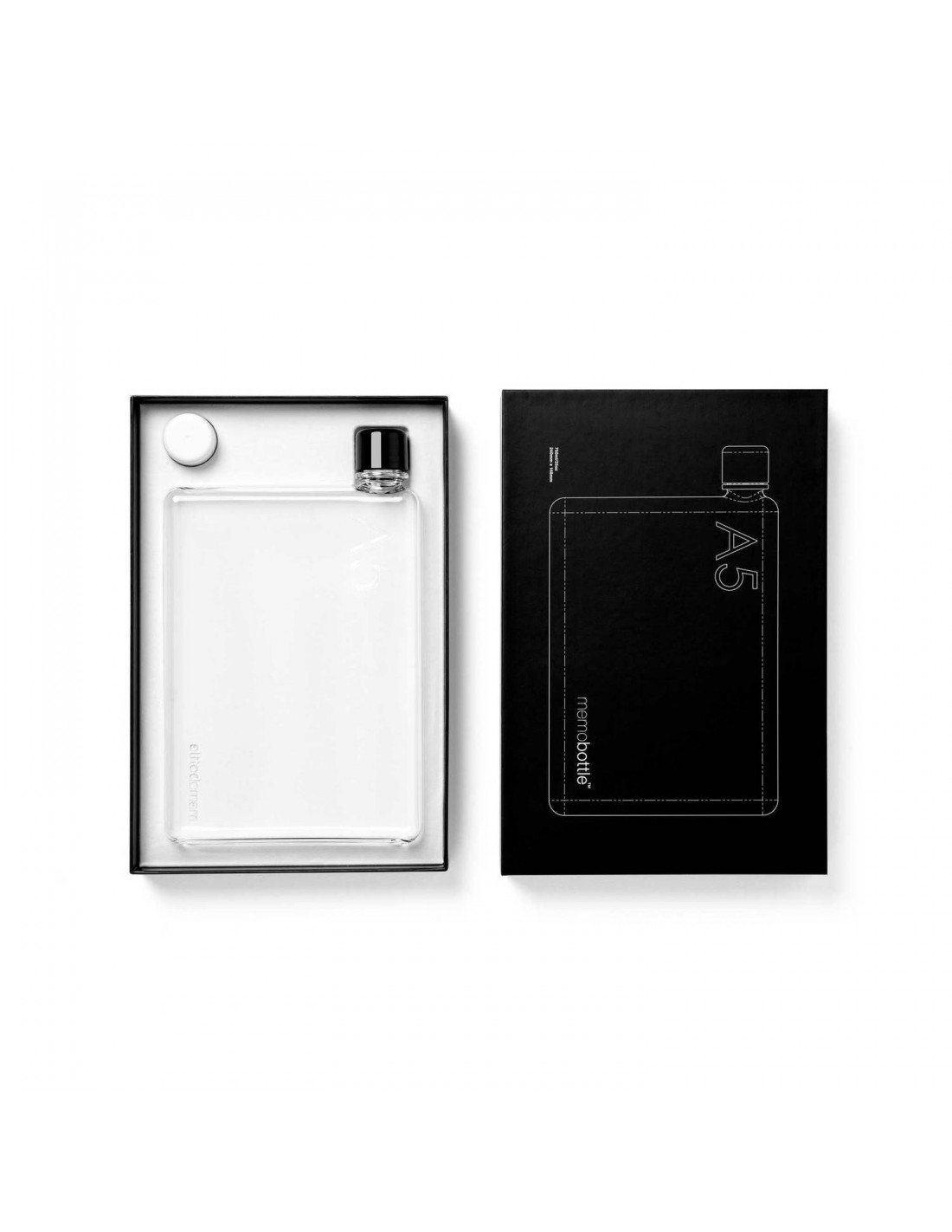 Memobottle A5, Butelka na wodę z Twoim logo z logo firmy w LazyStore!